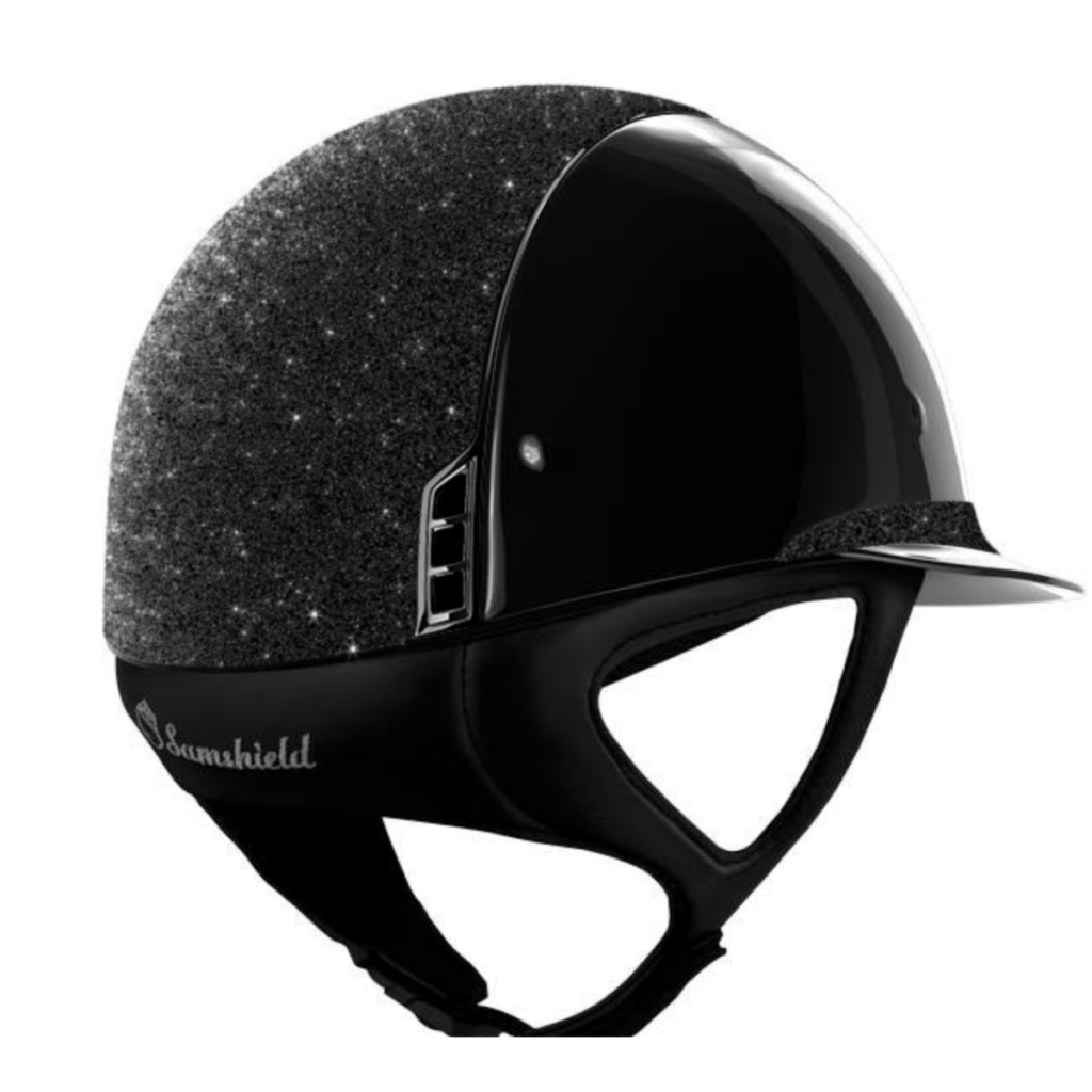 Samshield Miss Shield Shadow Glossy w/ Crystal Fabric Swarovski - Black ...